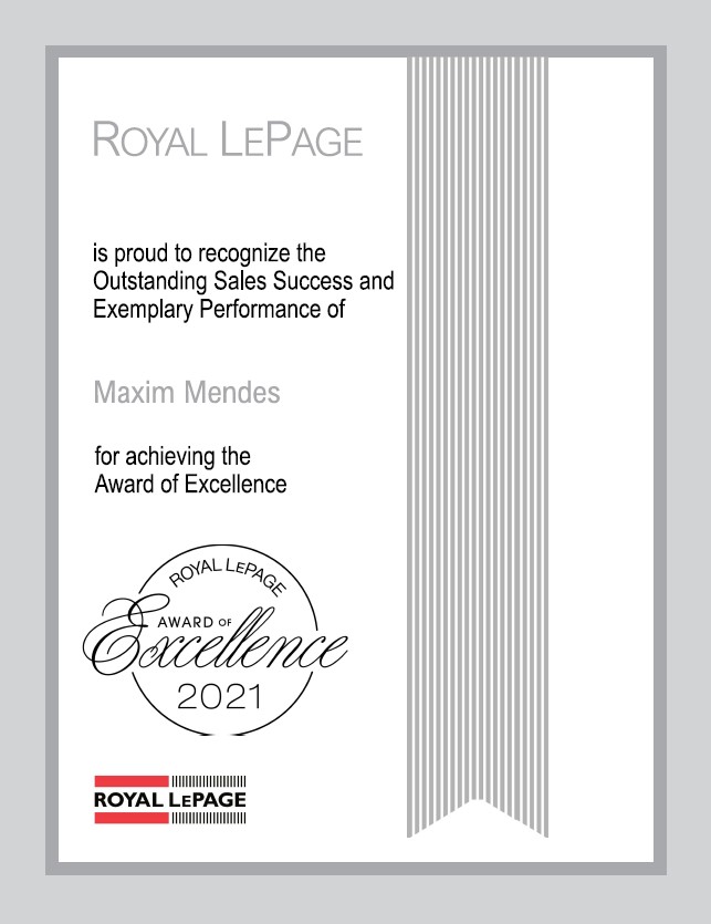 Awards, Recognitions & Trophies | Max & Nancy Mendes